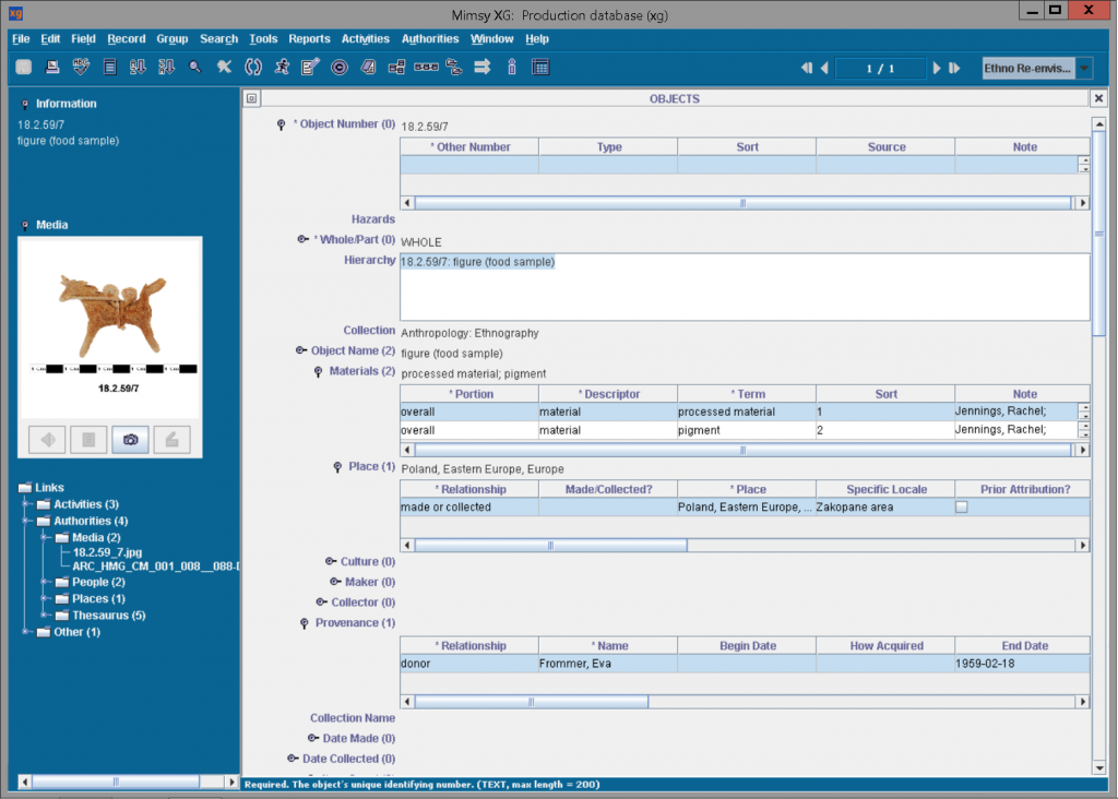 Reviewing your collection? Getting the documentation right … | Rupert ...