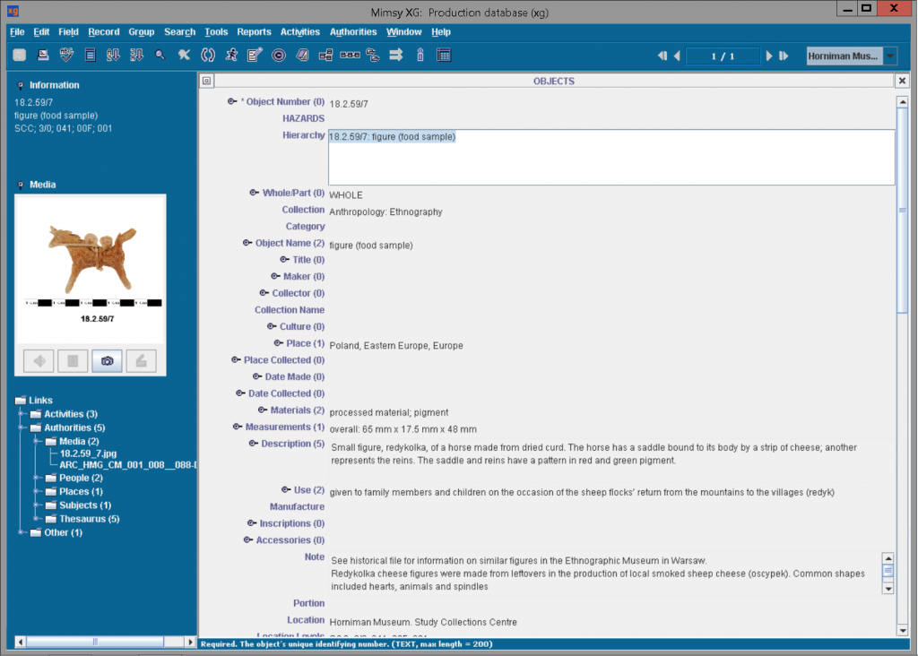 Reviewing your collection? Getting the documentation right … | Rupert ...
